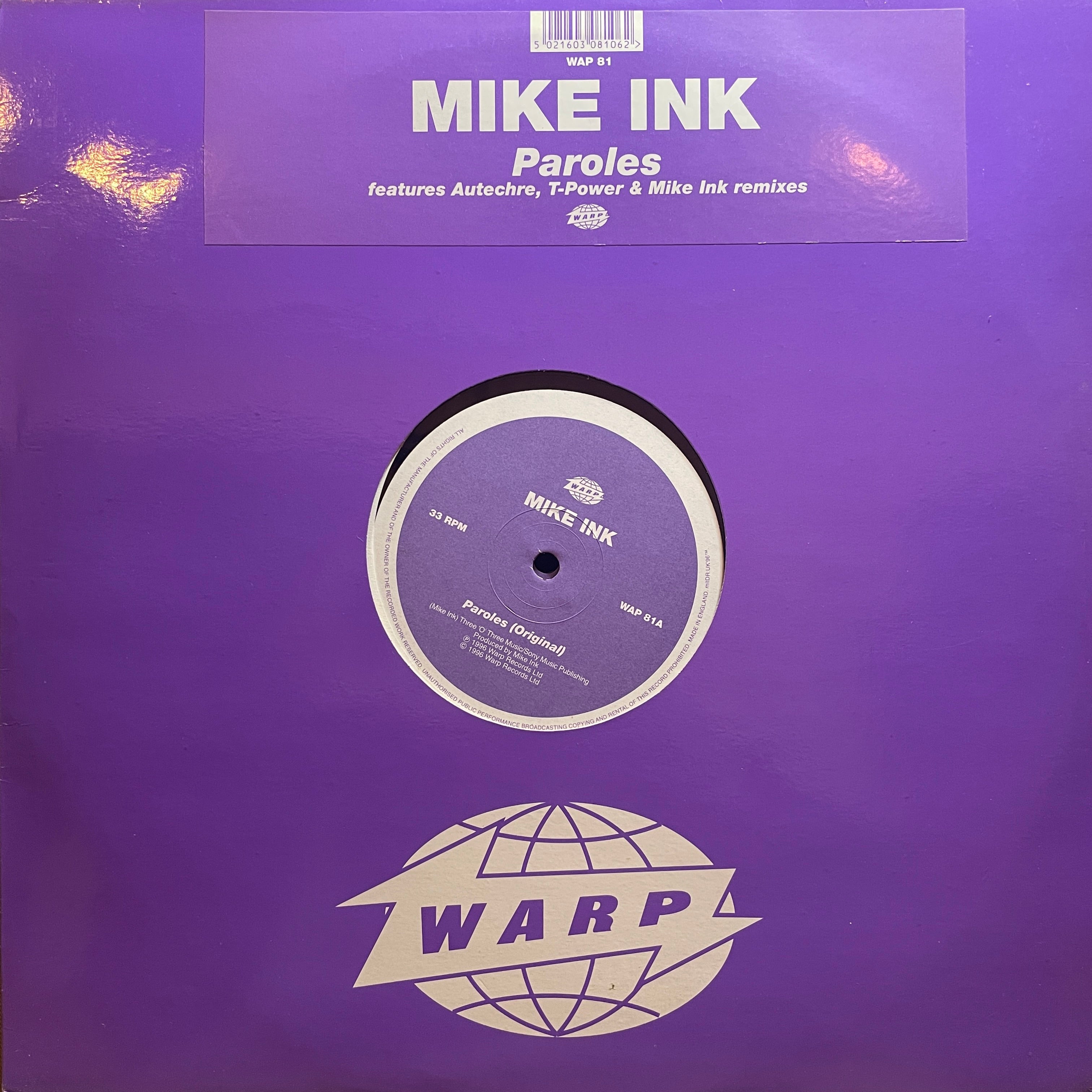 Mike Ink – Paroles – Sixth Garden Records