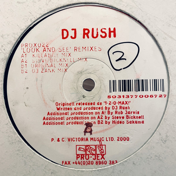 DJ Rush – 'Look And See' Remixes – Sixth Garden Records