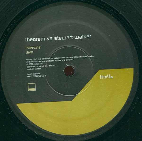 Theorem vs Stewart Walker – Intervals – Sixth Garden Records