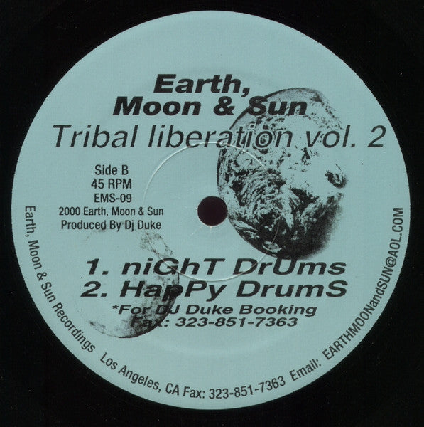 DJ Duke – Tribal Liberation Vol. 2 – Sixth Garden Records